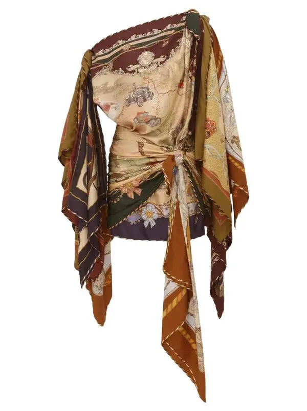 Zimmermann Draped Scarf-style Dress - Spls
