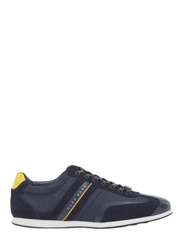 Hugo Boss Color Block Sneakers - Black
