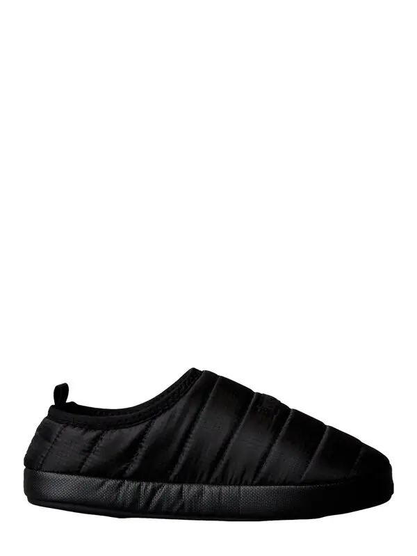 Calvin Klein Puffer Moccasin Slippers - Black