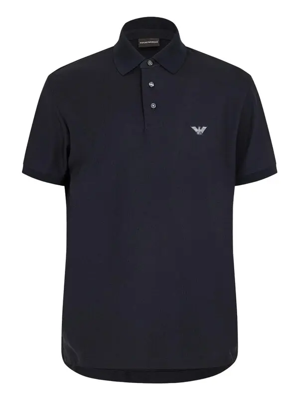 Emporio Armani Minimalist Shortsleeve Polo Shirt - No