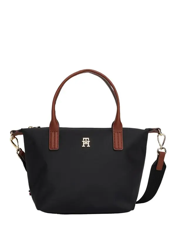 Tommy Hilfiger Tote Bag With Top Handles - Black