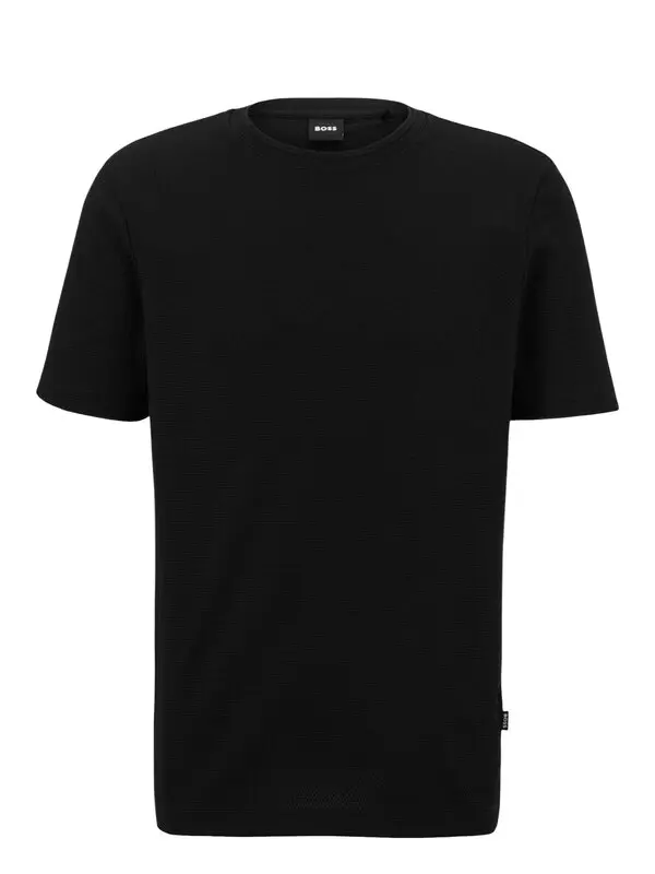 Hugo Boss Plain Crewneck Shortsleeve Tshirt - Black