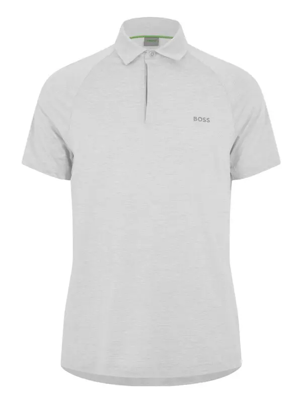 Hugo Boss Shortsleeve Polo Shirt - Gray