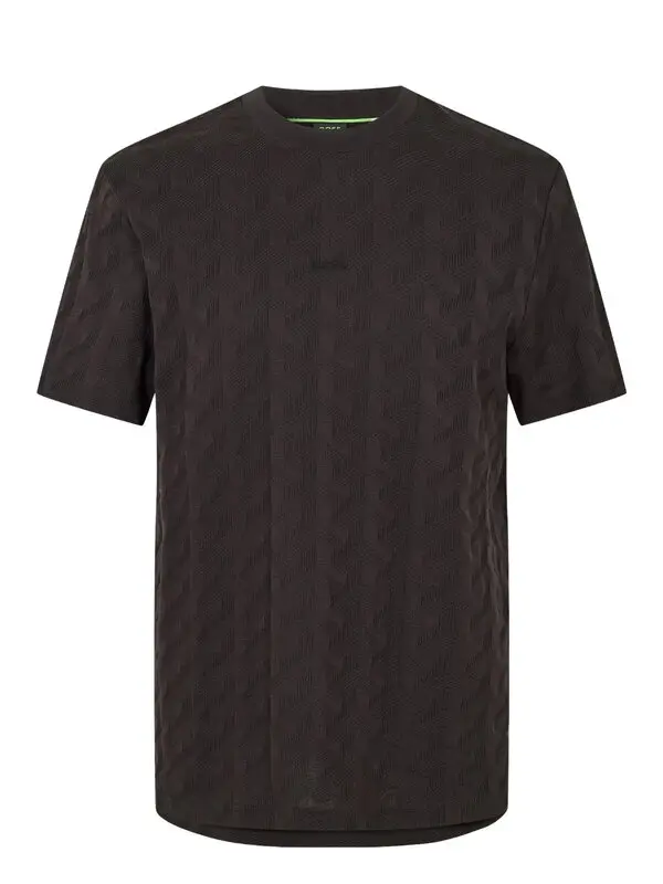 Hugo Boss Solid Color T-shirt - Black