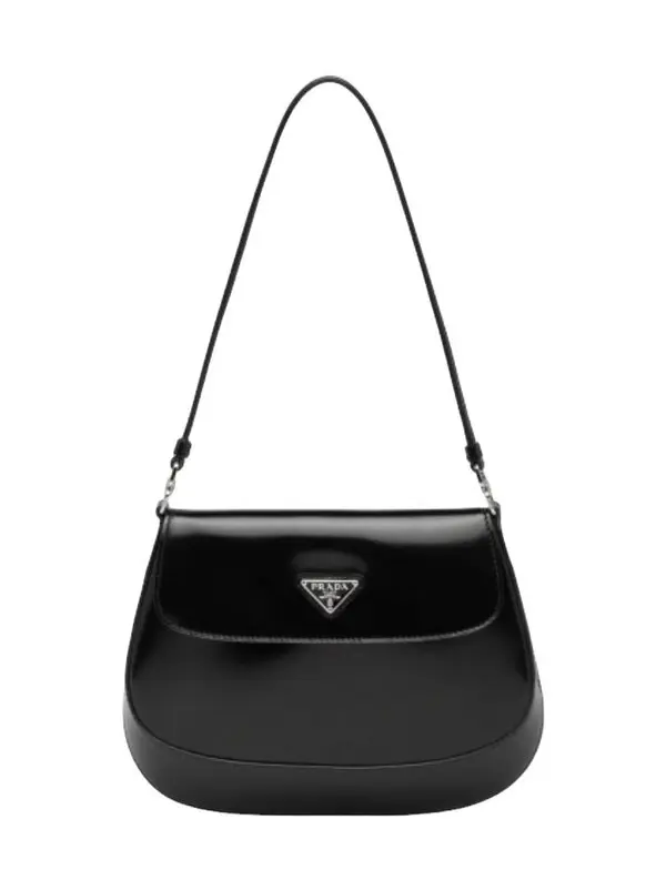 Prada Cleo Shoulder Bag - Black