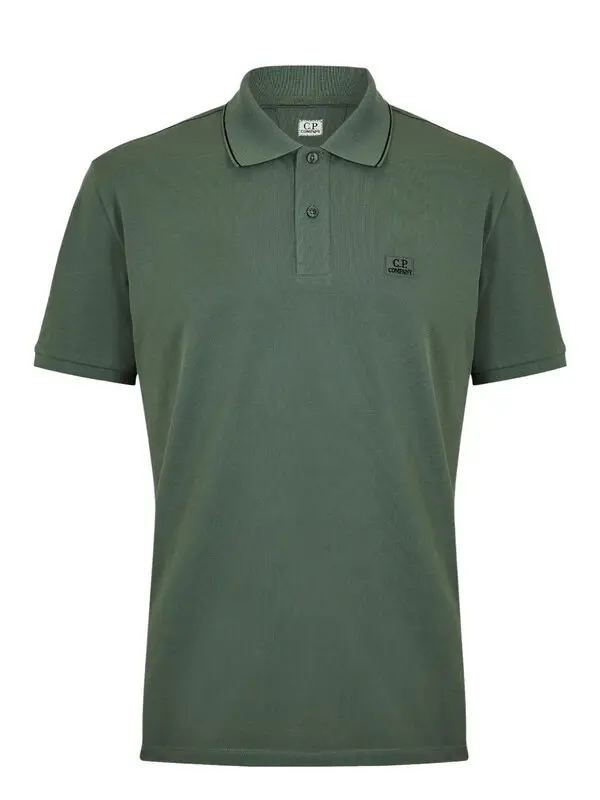 C.P. COMPANY Simple Embroidered T-shirt - Green