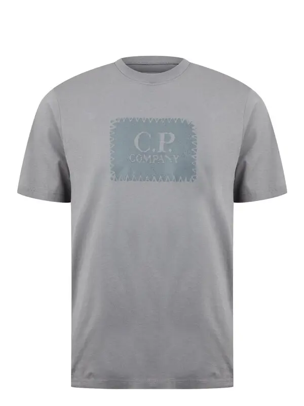 C.P. COMPANY Minimalistlogo Tshirt - Gray