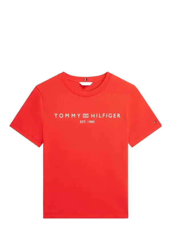 Tommy Hilfiger Corp Logo T-shirt - Red