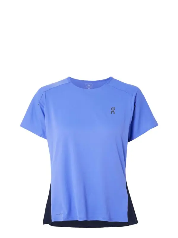 On Performance-t Stretch-mesh T-shirt - Blue