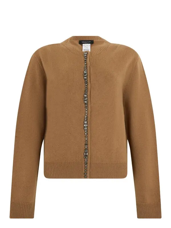 Fabiana Filippi Knit Jacket - Camel