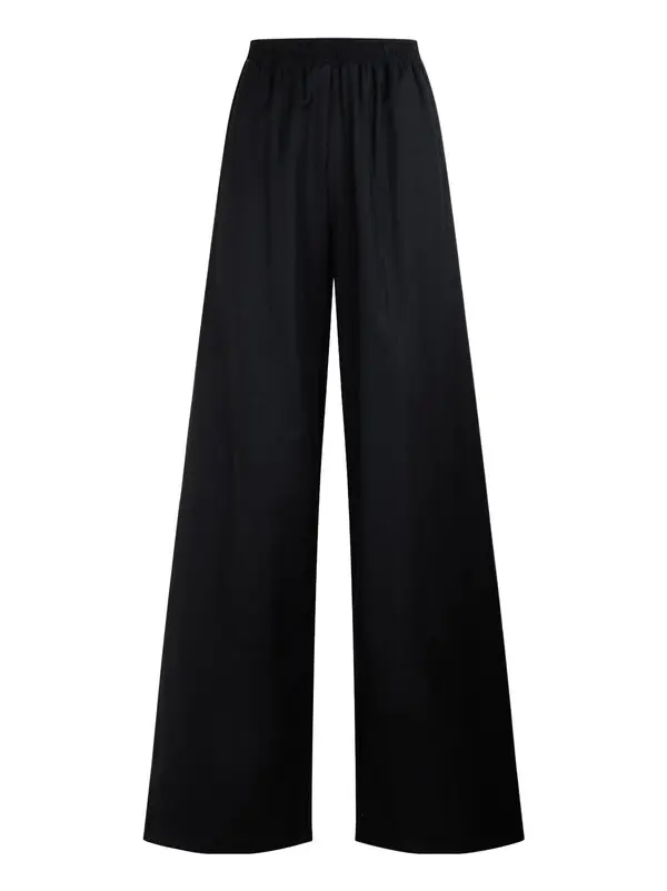 Fabiana Filippi Wide Leg Trousers - Black