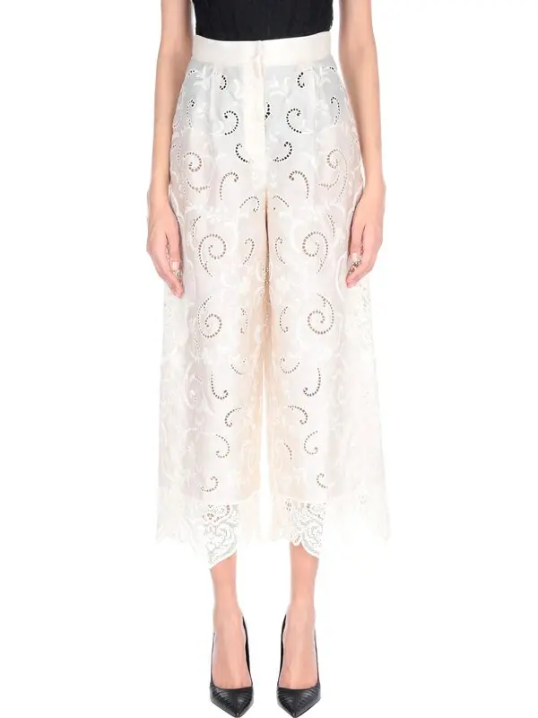 Dolce & Gabbana Lace Wide-leg Trousers - No