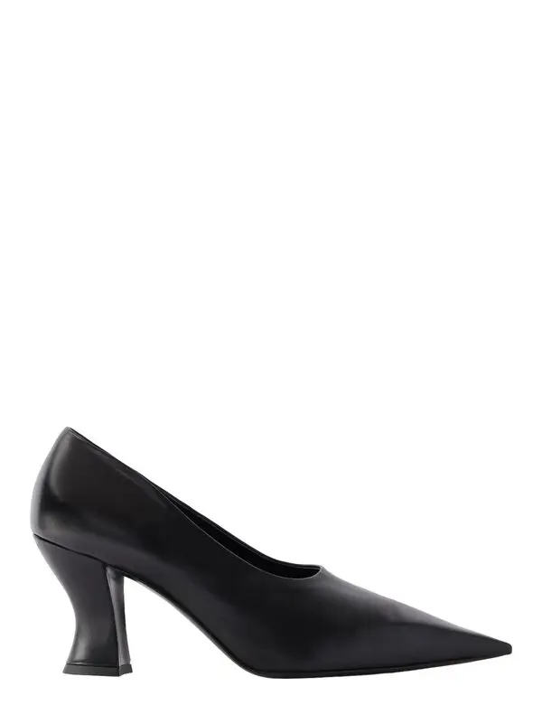 Khaite Colleen 75 Leather Pumps - Black