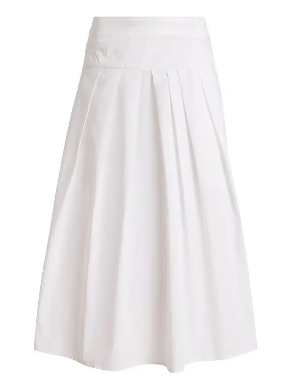 Proenza Schouler White Label Midi Skirt - White