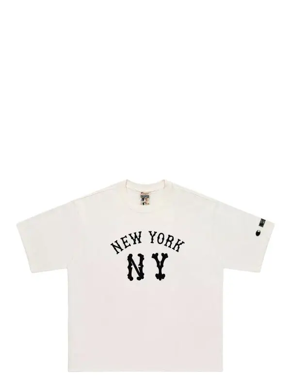 Champion Embroidered T-shirt - Neutrals
