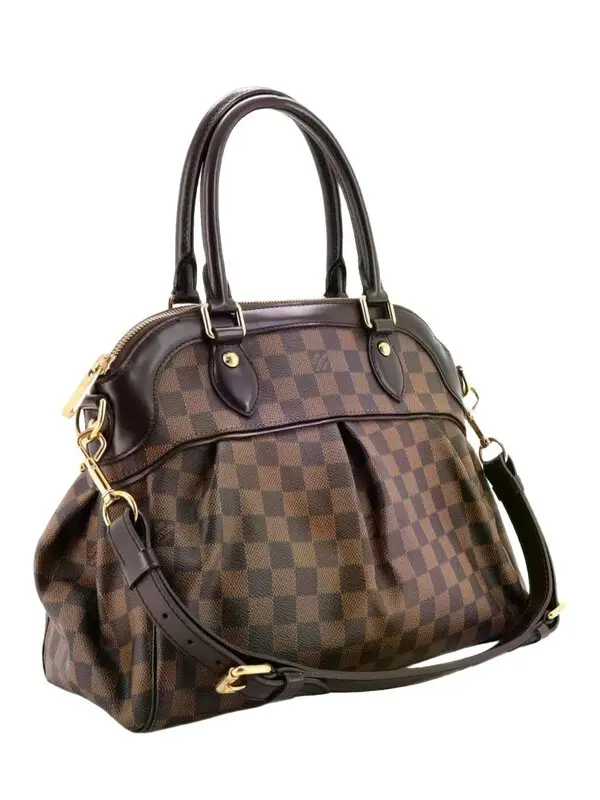 LOUIS VUITTON Trevi Pm Satchel - Brown