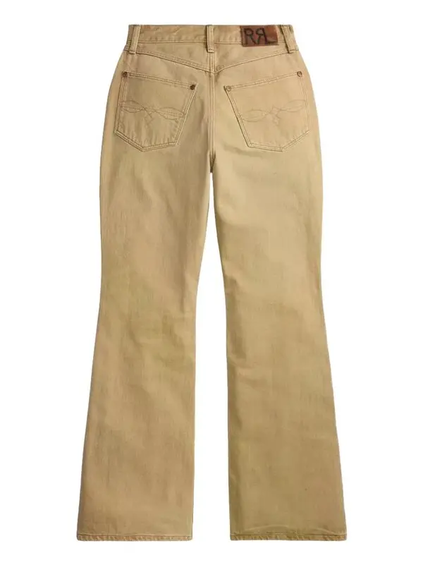 Ralph Lauren Floral Embroidered Trousers - Neutrals
