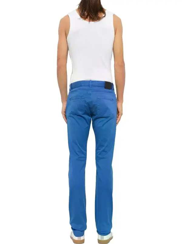 Balenciaga Gabardine Trousers - Blue
