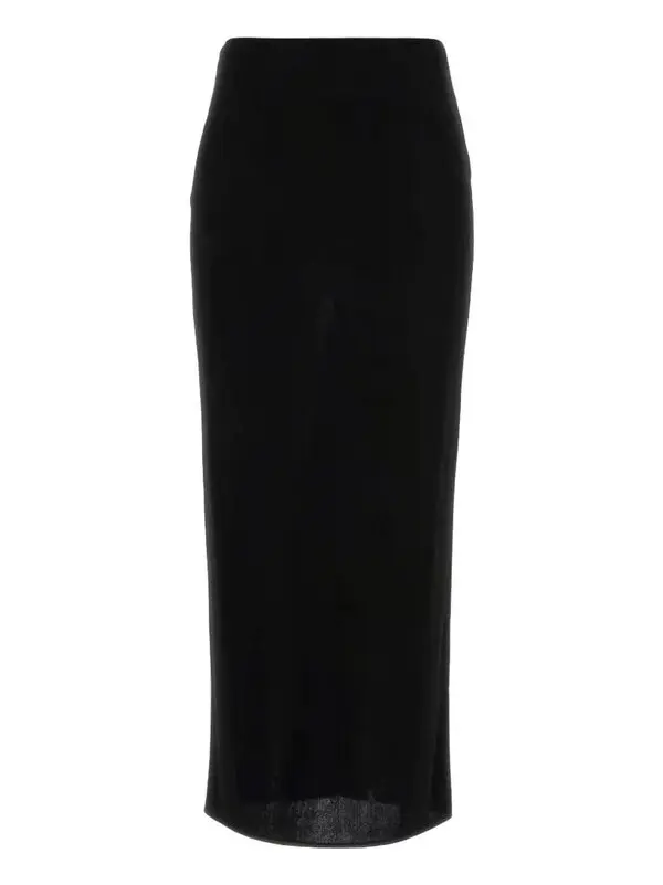 Valentino Garavani Asymmetric Skirt - Black