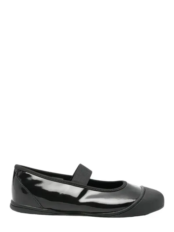 VANS Patent Leather Ballet Flats - Black