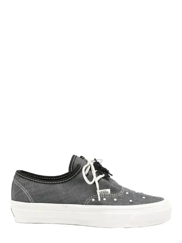 VANS Pearl Embellished Flower Sneakers - Black