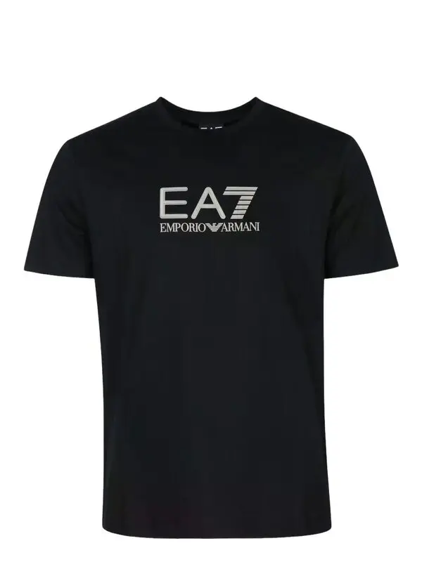 EA7 Logo-print T-shirt - Black