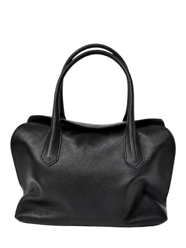 IACUCCI Leather Tote Bag - Black