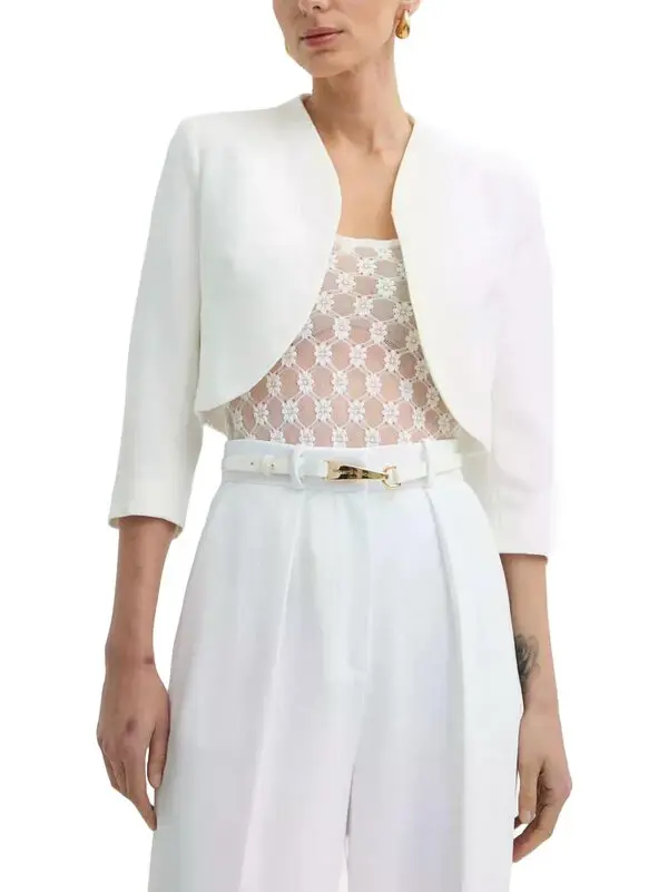 MORGAN Cropped Jacket - Neutrals