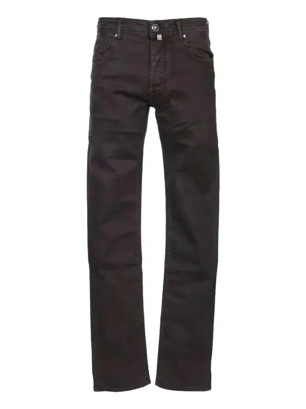 Jacob Cohen Straight-leg Five-pocket Jeans - Brown