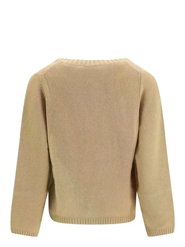 ALLUDE Cashmere Sweater - Neutrals