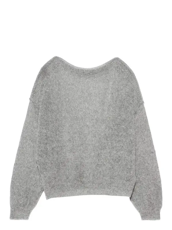 Bimba Y Lola Mohair Blend Sweater - Grey