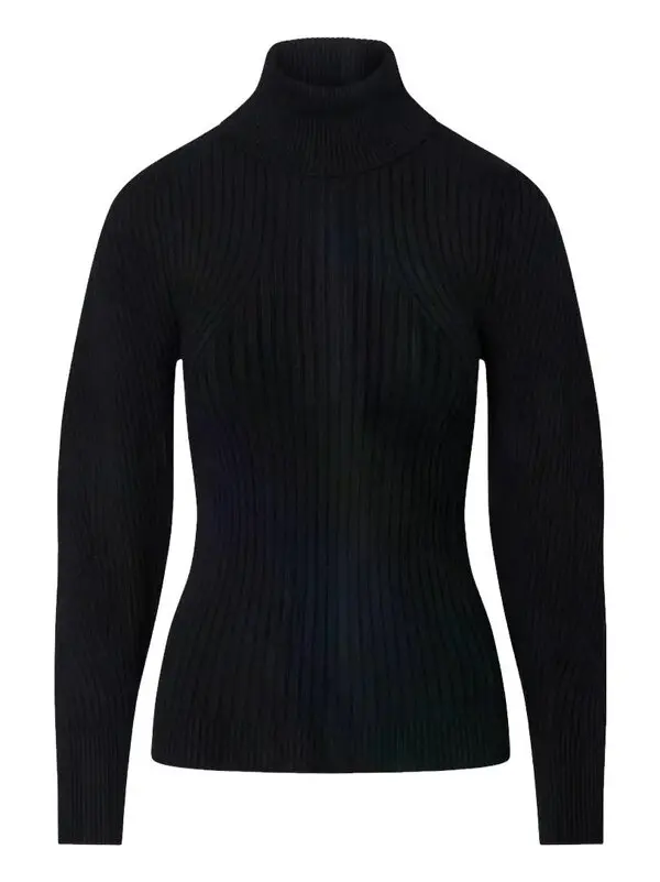 Liu Jo Ribbed Turtleneck - Black