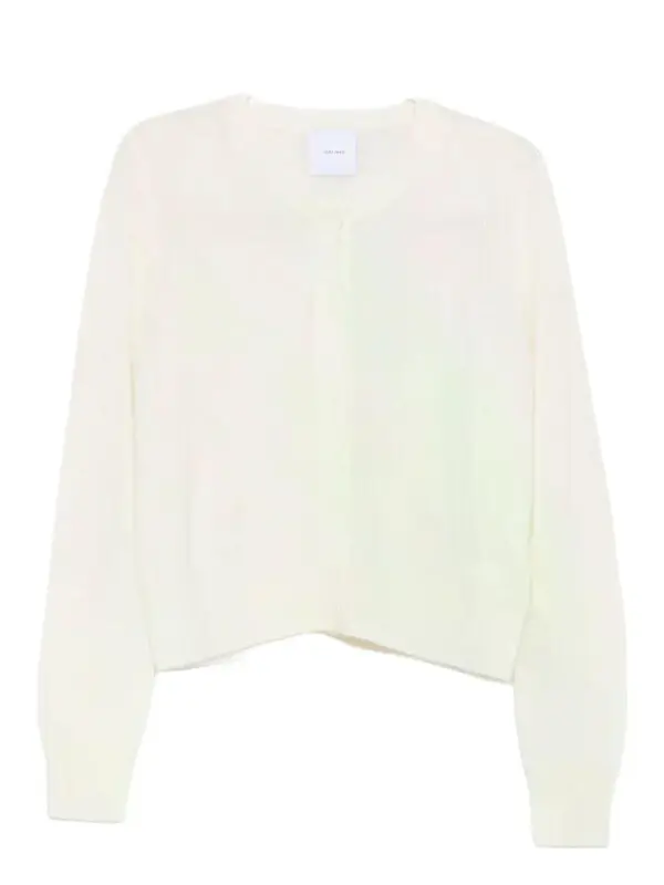 IVORY PARIS Fine-knit Cardigan - Neutrals