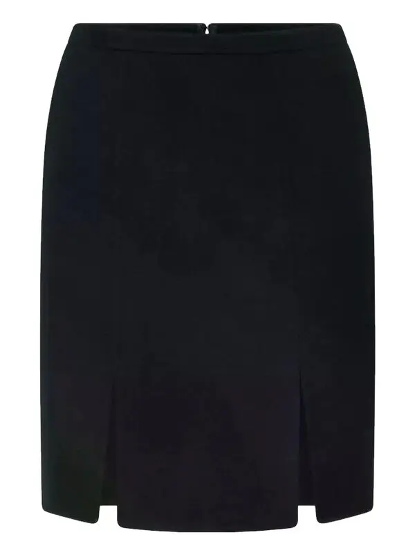 Loulou De Saison Judy Wool Midi Skirt - Blue