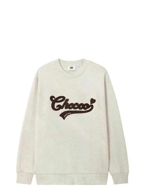 CHOCOOLATE Logo Appliqué Sweatshirt - Neutrals