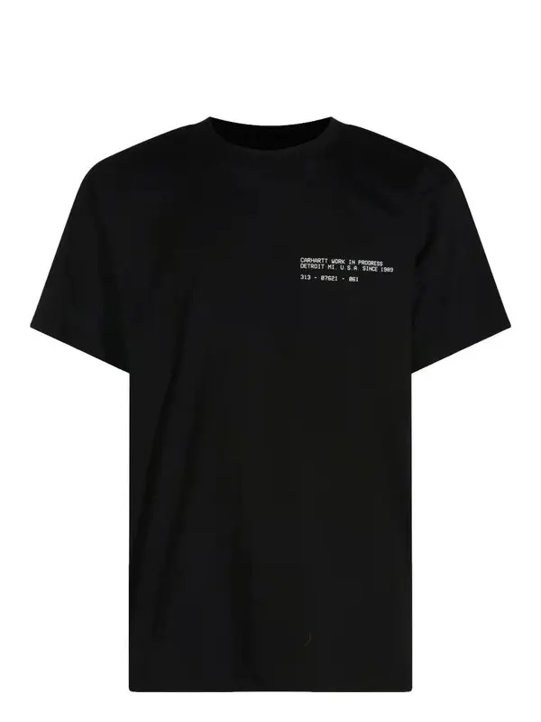 Carhartt Work In Progress Feather Progress T-shirt - Black