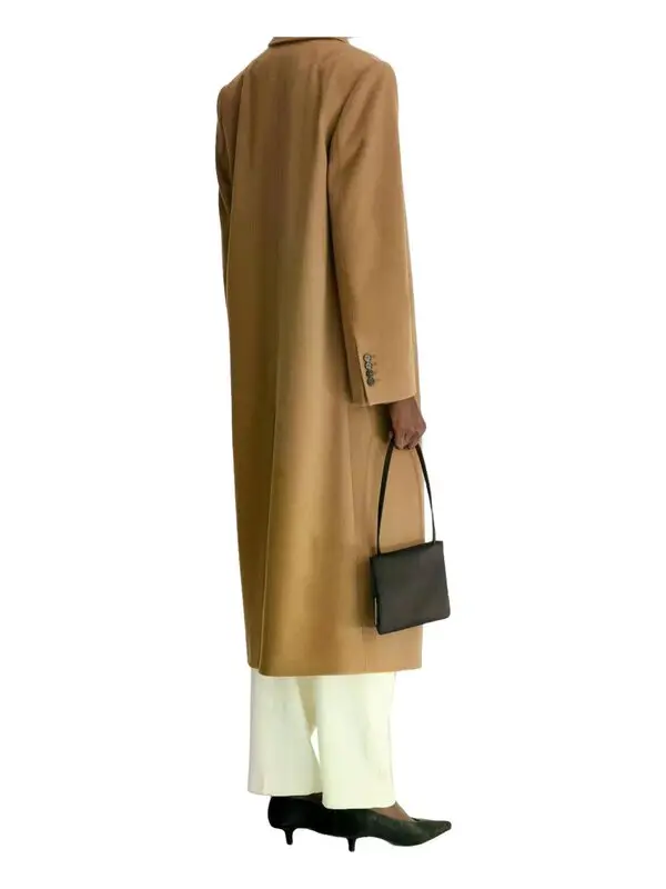 Loulou De Saison Double-breasted Peak-lapel Coat - Neutrals