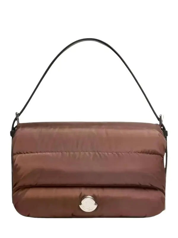 Moncler Caradoc Quilted Shoulder Bag - Brown