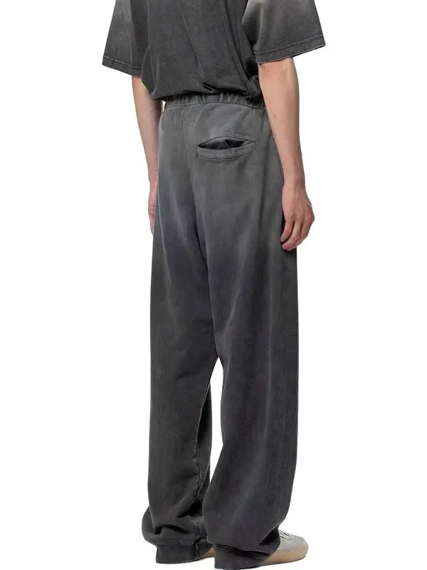 Mihara Yasuhiro Sun-faded Like Distressed Pants - Black