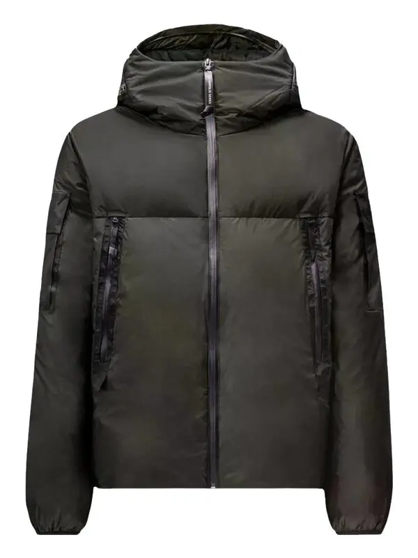 C.P. COMPANY Logo-detail Padded Hooded Jacket - Green