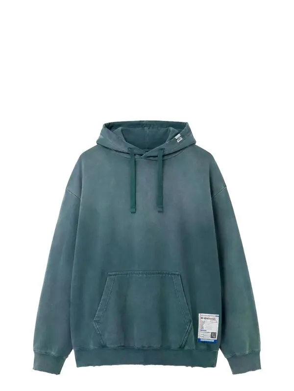 Mihara Yasuhiro Distressed Hoodie - Green