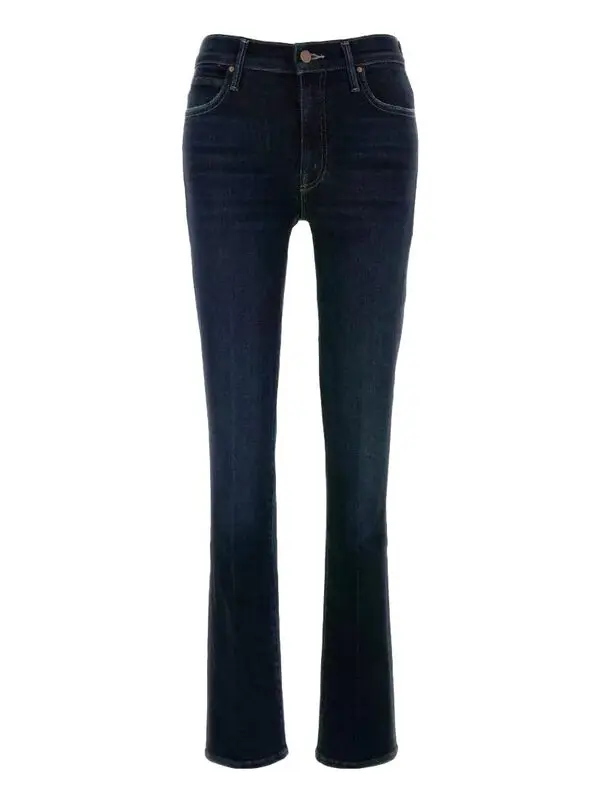 MOTHER Raschel Skimp Mid-rise Jeans - Blue