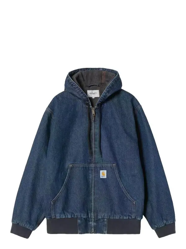 Carhartt Work In Progress Indigo Washed Denim Smith Jacket - Blue