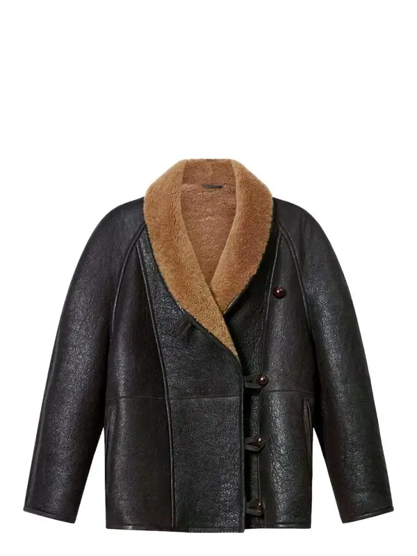 Isabel Marant Étoile Shearling Coat - Brown