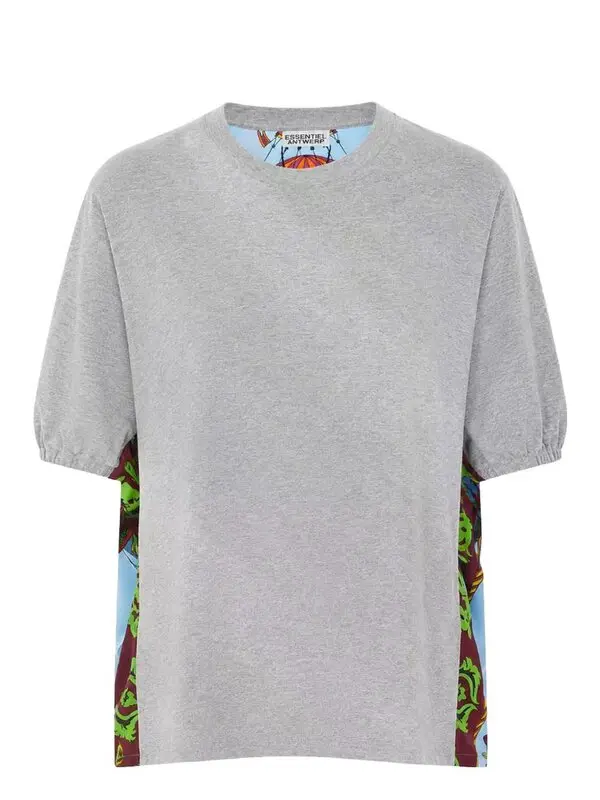 Essentiel Antwerp Graphic Print T-shirt - Grey