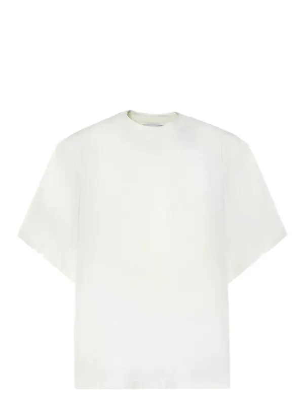 HED MAYNER Oversized Logo-print T-shirt - Neutrals