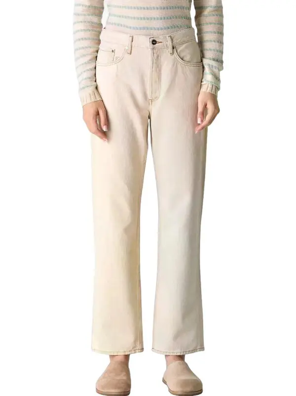 AGOLDE Lana Straight Jeans - Neutrals