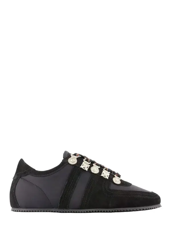 Toga Embellished Panelled Sneakers - Black
