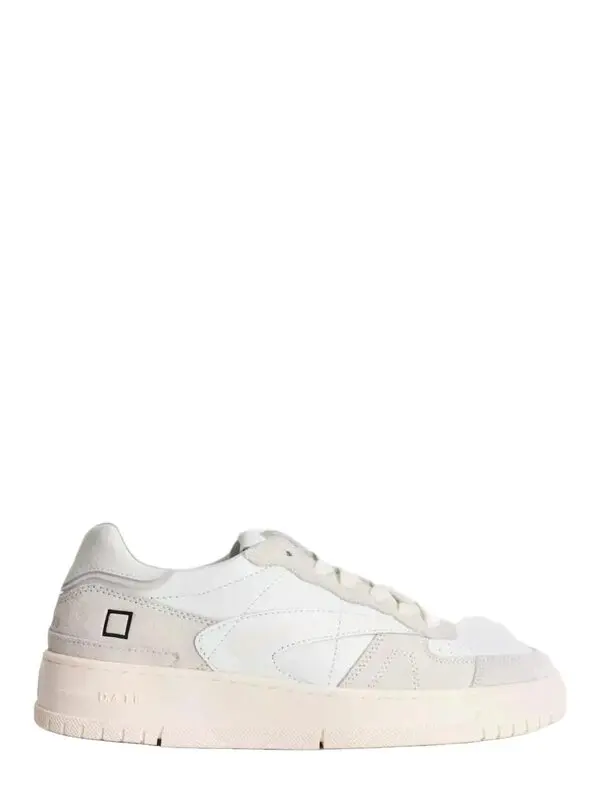 D.a.t.e. Torneo Panelled Sneakers - White