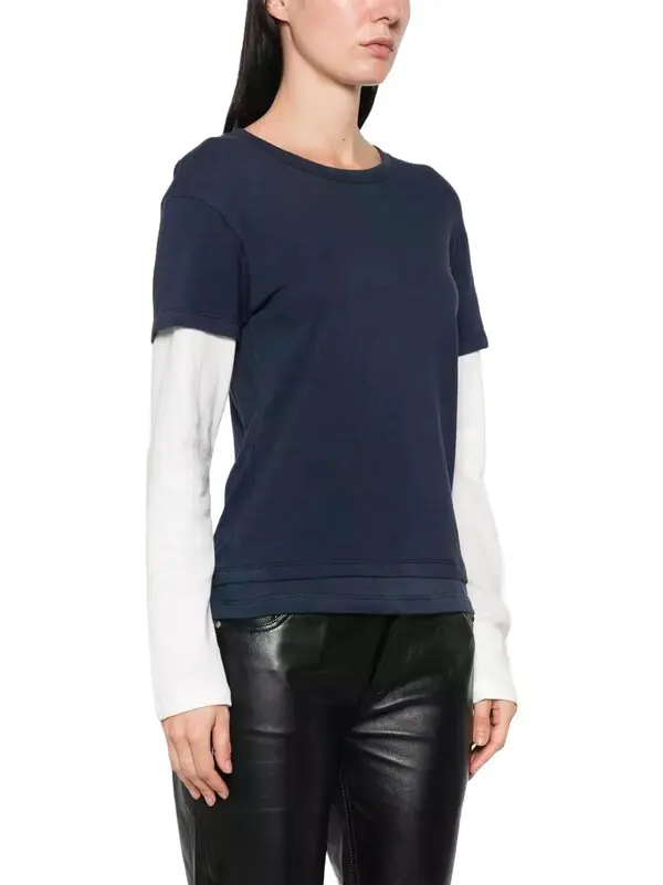 EB DENIM Rory Layered Top - Blue